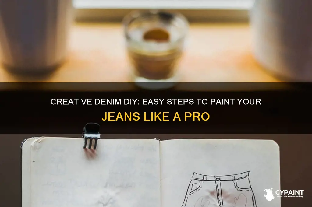 Creative Denim Diy: Easy Steps To Paint Your Jeans Like A Pro | CyPaint