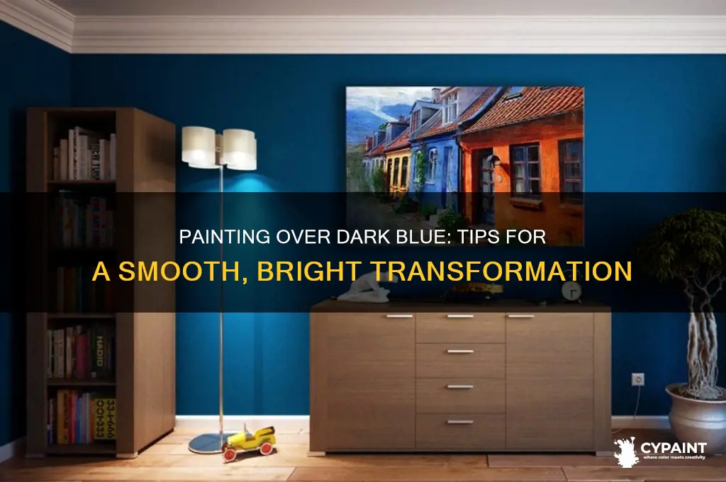 Painting Over Dark Blue: Tips For A Smooth, Bright Transformation | CyPaint