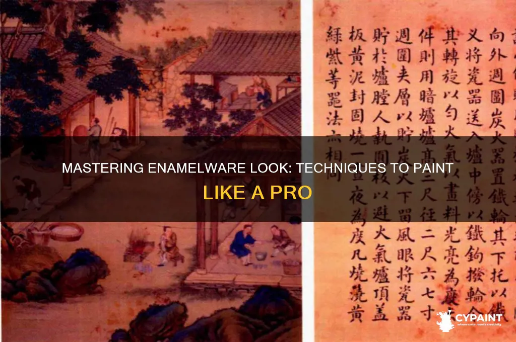 Mastering Enamelware Look: Techniques To Paint Like A Pro | CyPaint