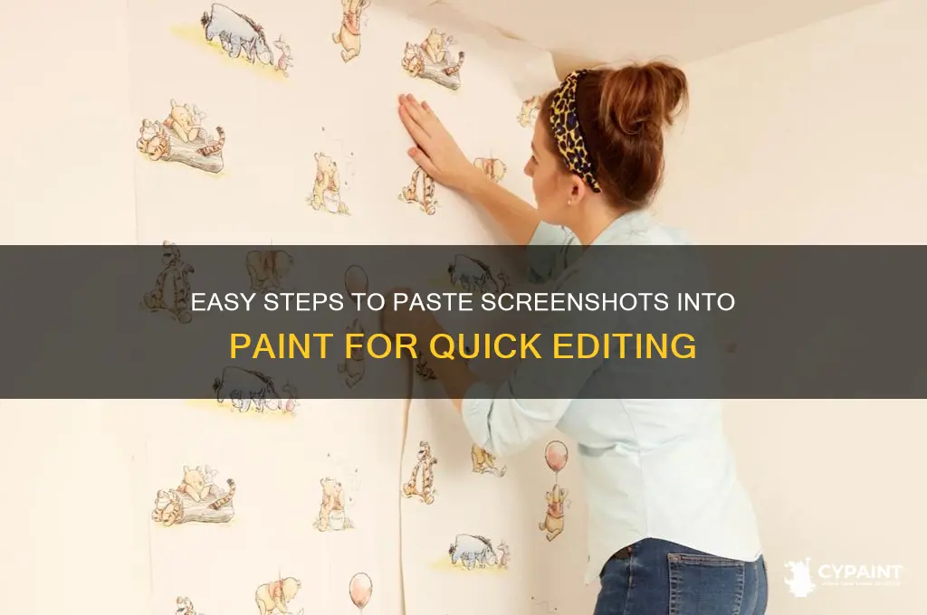 Easy Steps To Paste Screenshots Into Paint For Quick Editing | CyPaint