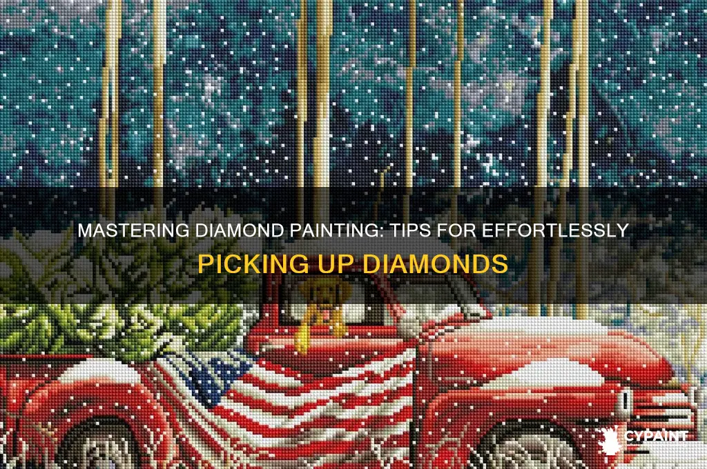 Mastering Diamond Painting: Tips For Effortlessly Picking Up Diamonds ...