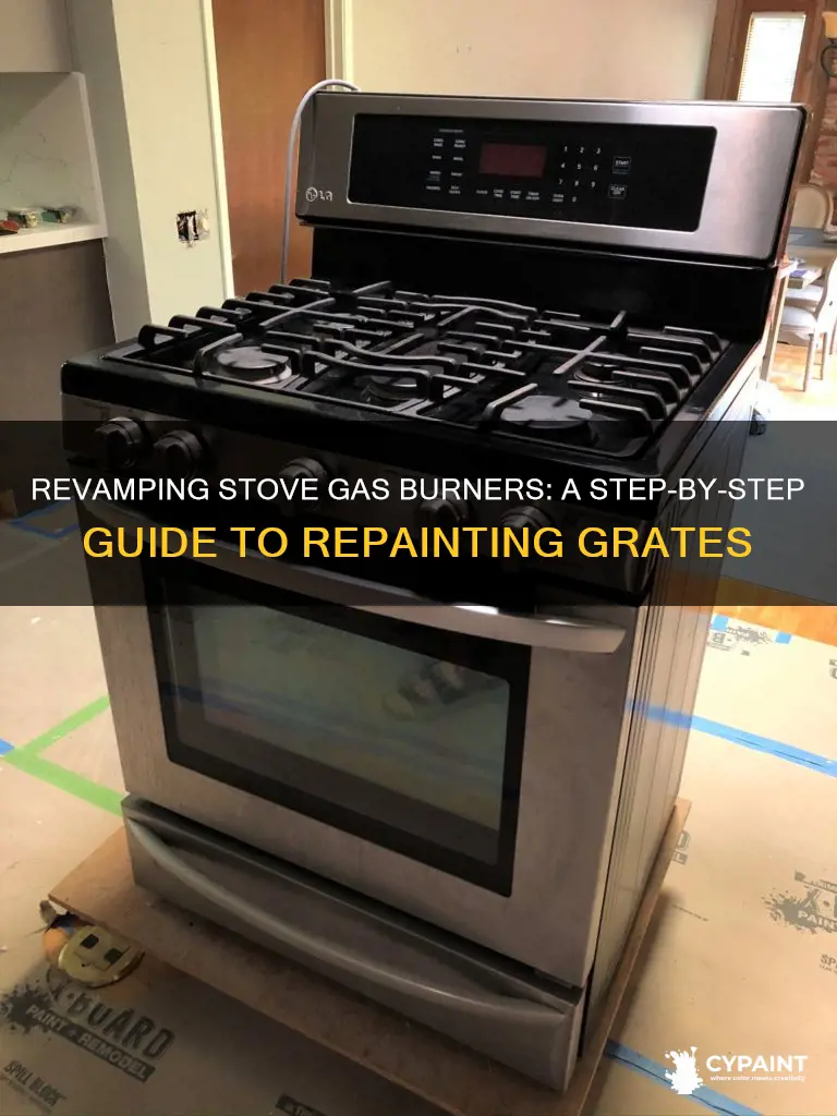 Revamping Stove Gas Burners: A Step-By-Step Guide To Repainting Grates ...