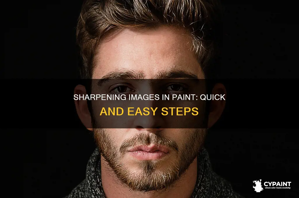 Sharpening Images In Paint: Quick And Easy Steps | CyPaint