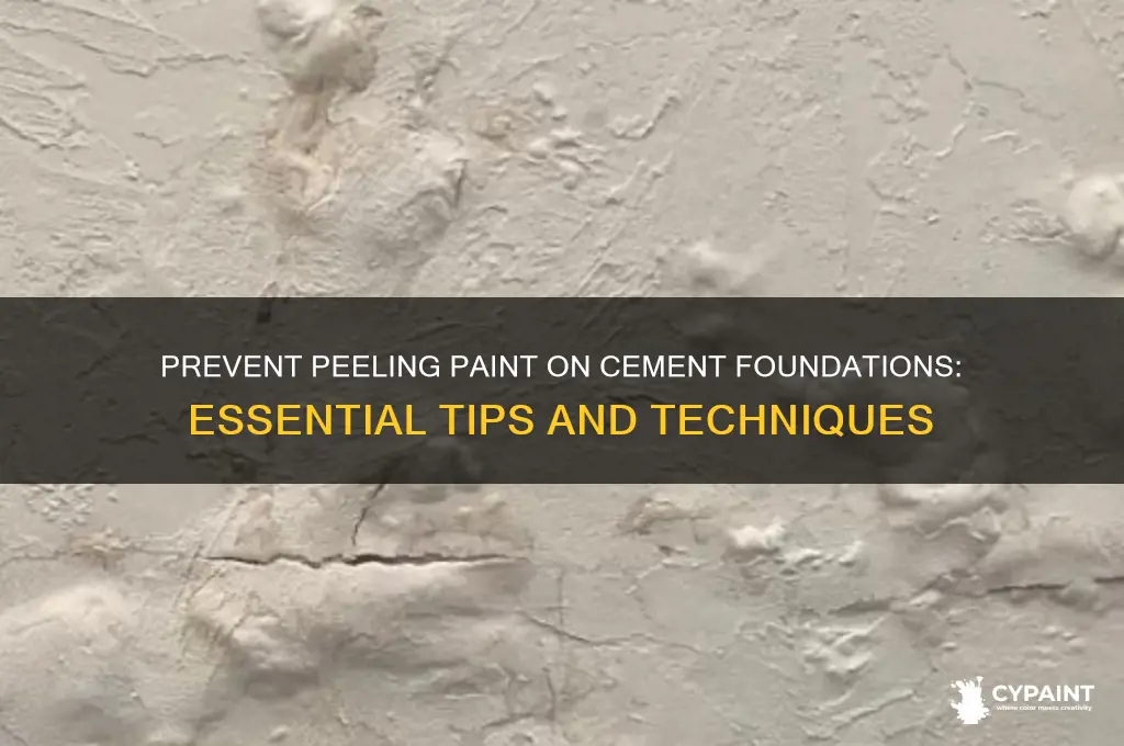Prevent Peeling Paint On Cement Foundations: Essential Tips And ...