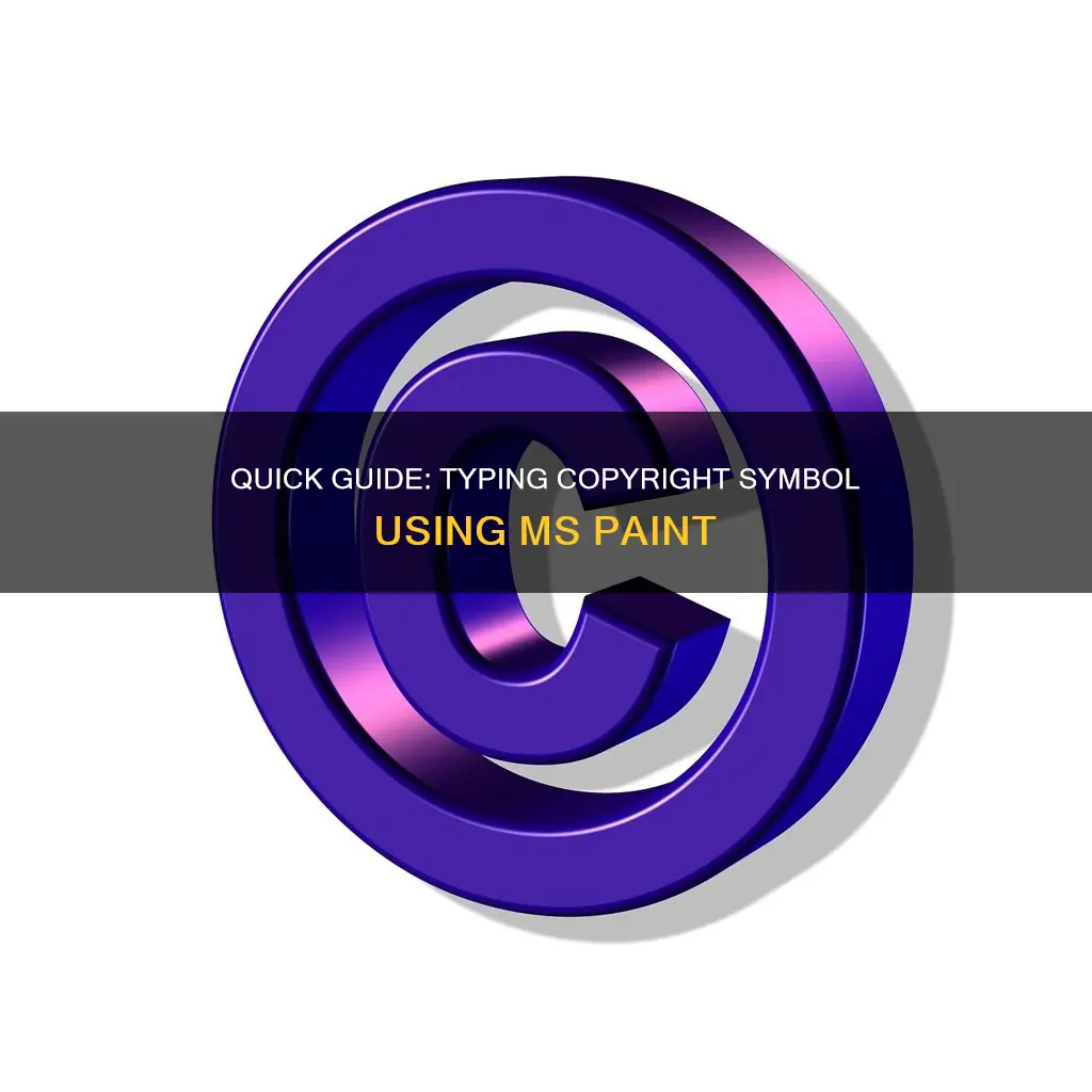 Quick Guide: Typing Copyright Symbol Using Ms Paint | CyPaint