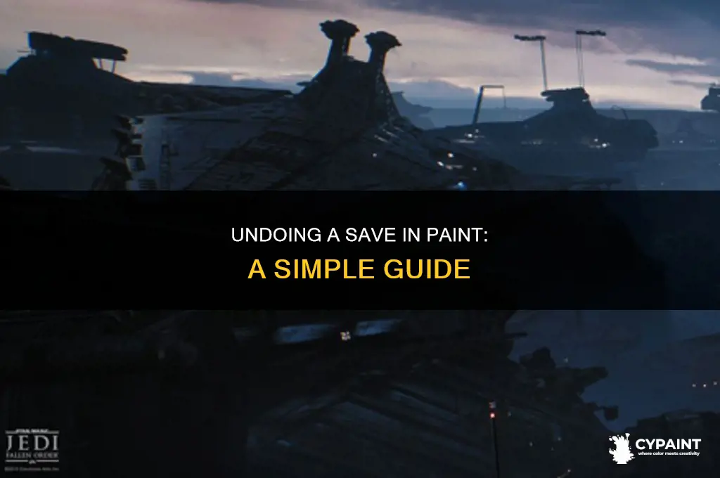 Undoing A Save In Paint: A Simple Guide | CyPaint