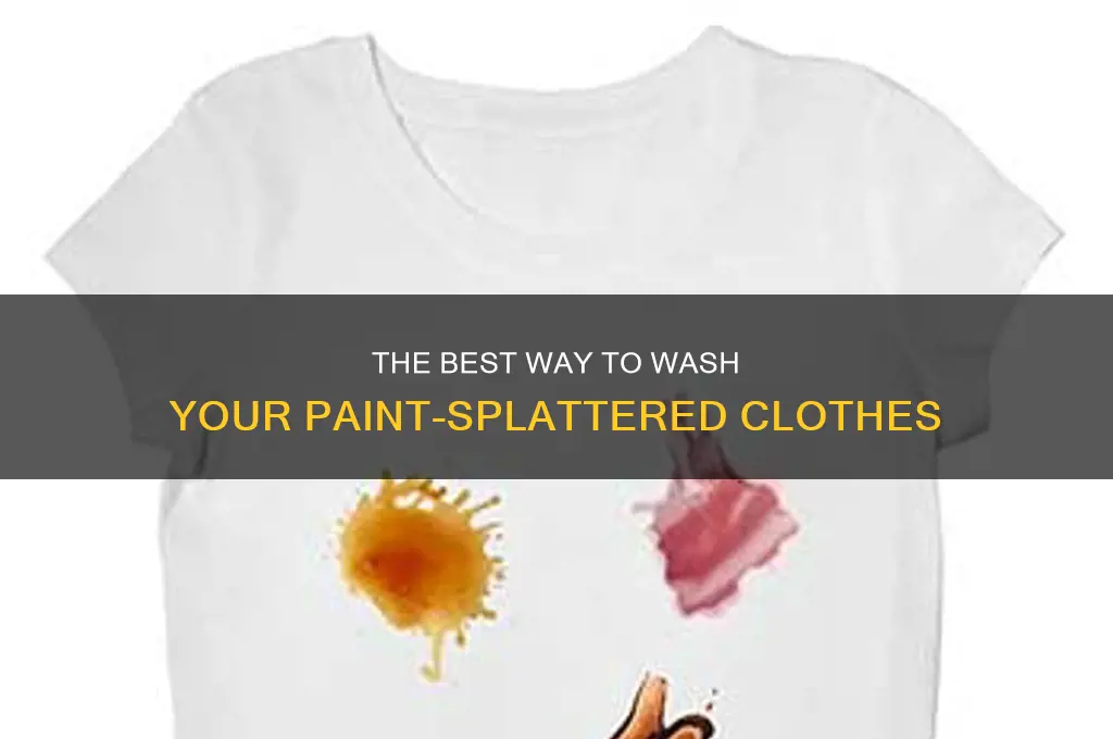 The Best Way To Wash Your Paint-Splattered Clothes | CyPaint