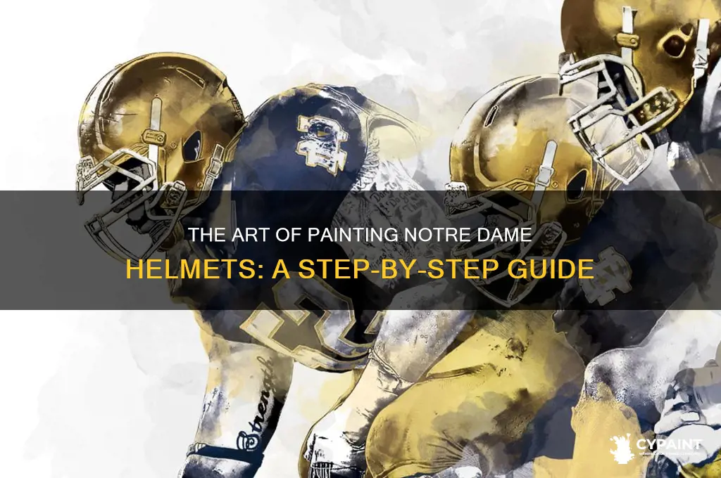 The Art Of Painting Notre Dame Helmets: A Step-By-Step Guide | CyPaint