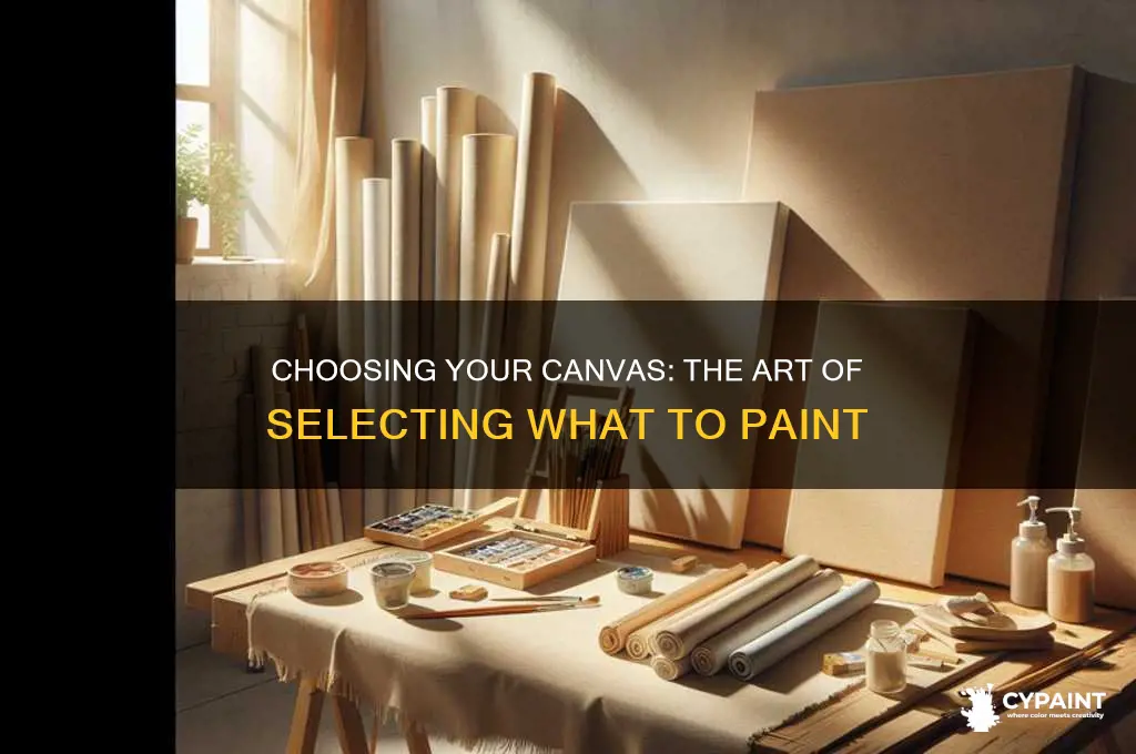 Choosing Your Canvas: The Art Of Selecting What To Paint | CyPaint