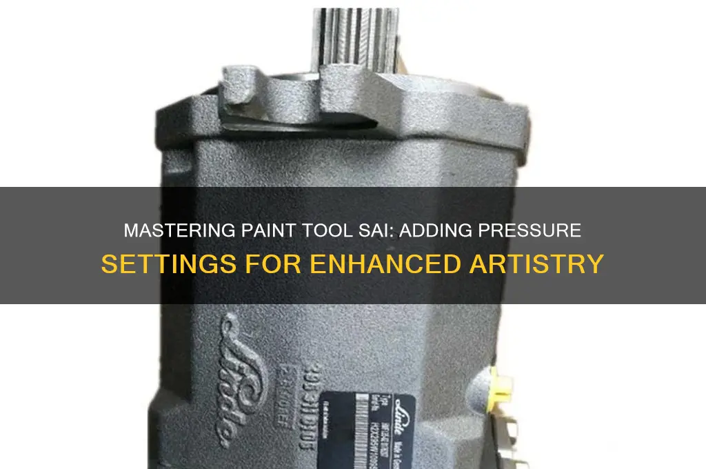 Mastering Paint Tool Sai: Adding Pressure Settings For Enhanced ...