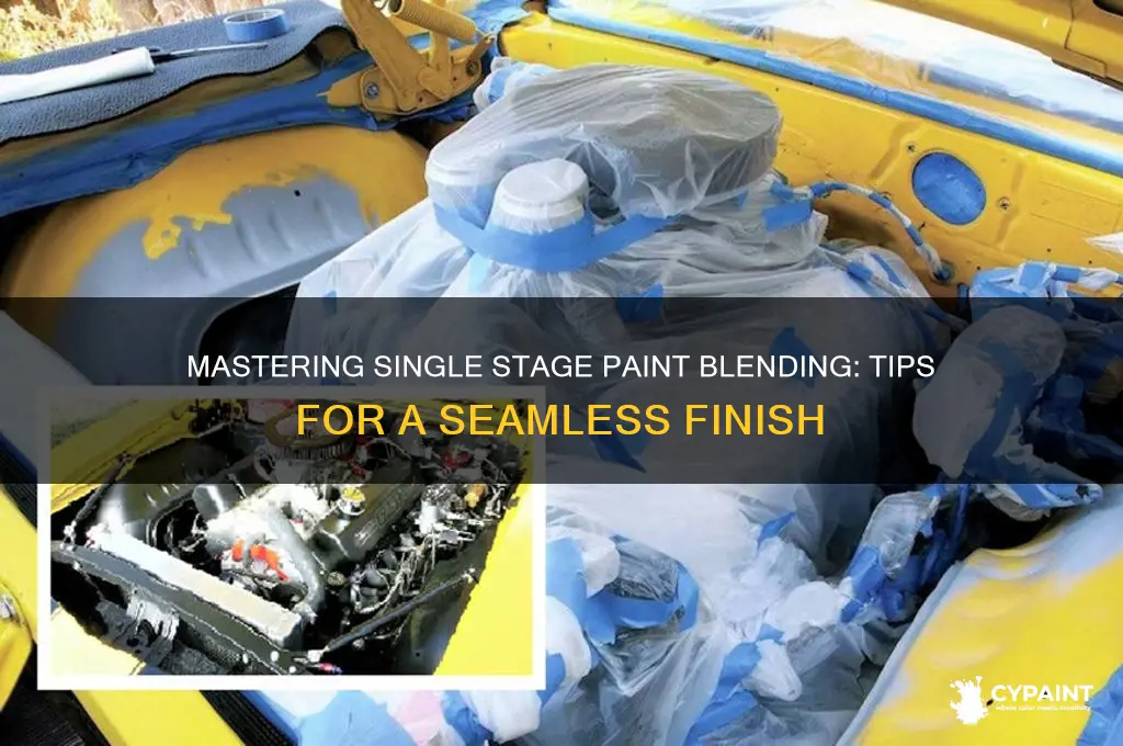 Mastering Single Stage Paint Blending: Tips For A Seamless Finish | CyPaint