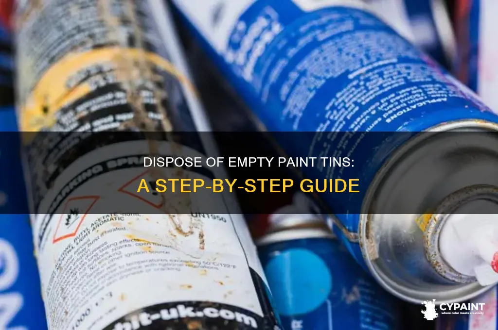 Dispose Of Empty Paint Tins: A Step-By-Step Guide | CyPaint