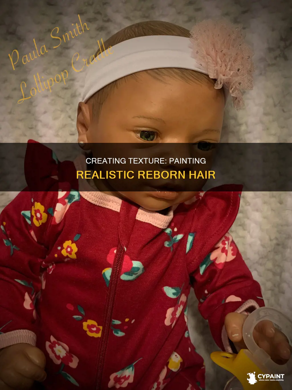 Creating Texture: Painting Realistic Reborn Hair | CyPaint