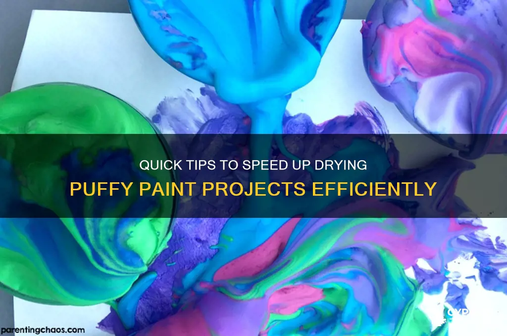 Quick Tips To Speed Up Drying Puffy Paint Projects Efficiently | CyPaint