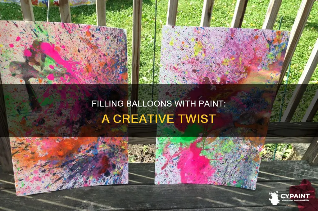 Filling Balloons With Paint: A Creative Twist | CyPaint