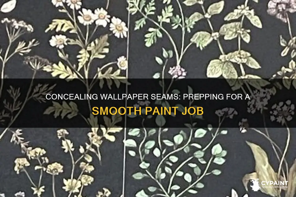 Concealing Wallpaper Seams: Prepping For A Smooth Paint Job | CyPaint