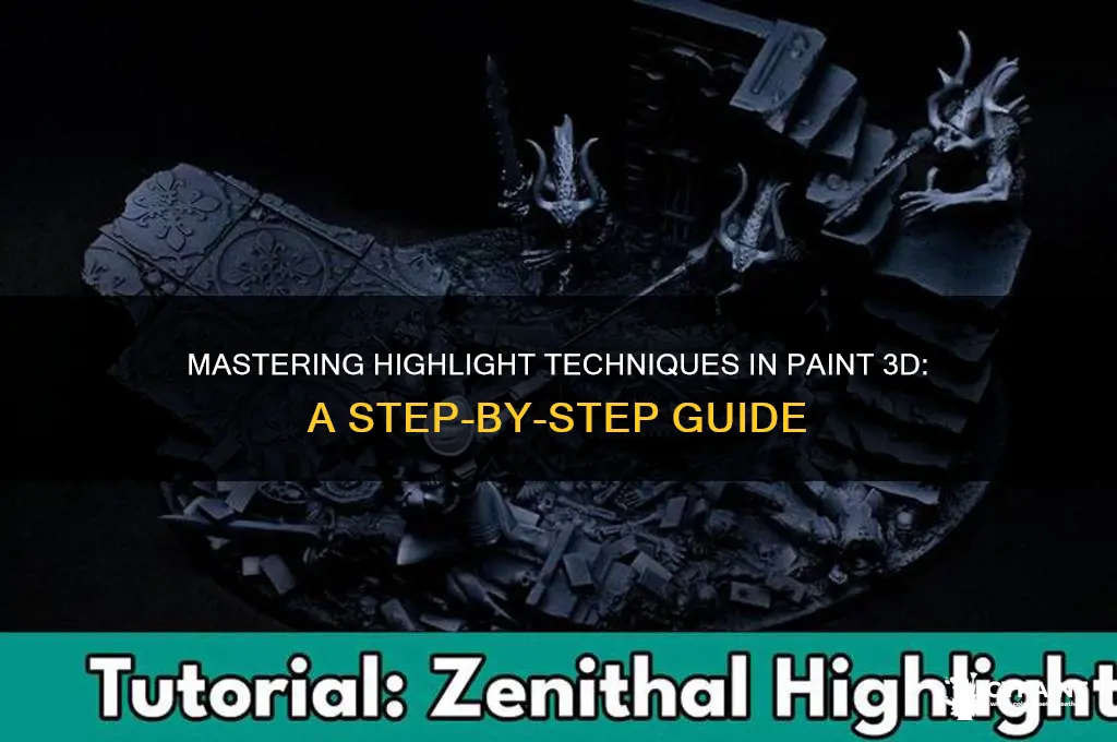 Mastering Highlight Techniques In Paint 3D: A Step-By-Step Guide | CyPaint