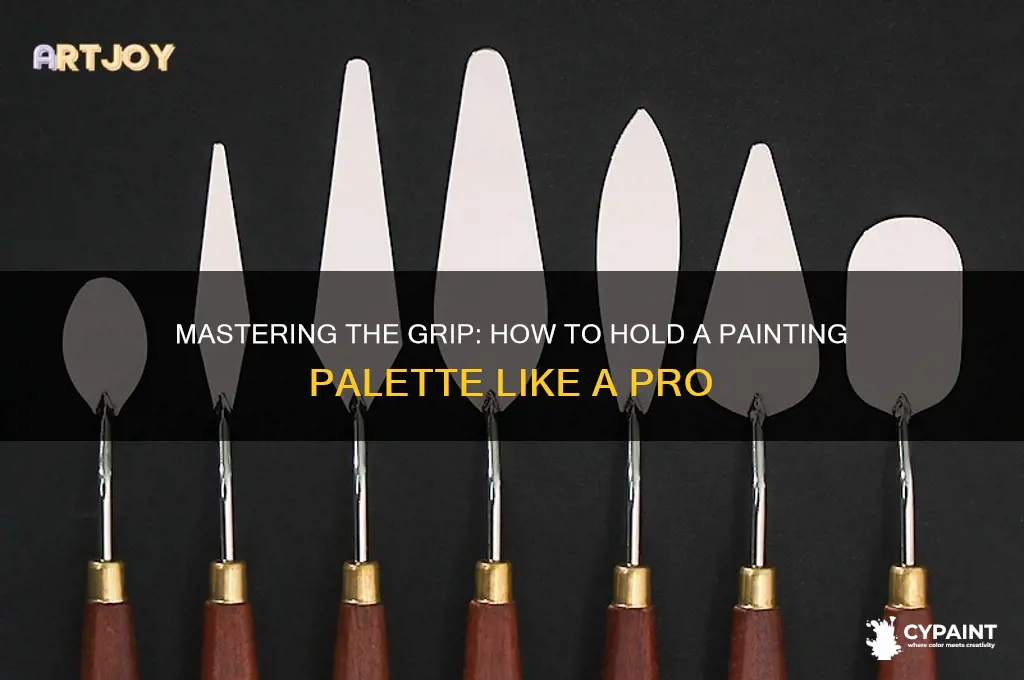 Mastering The Grip: How To Hold A Painting Palette Like A Pro | CyPaint
