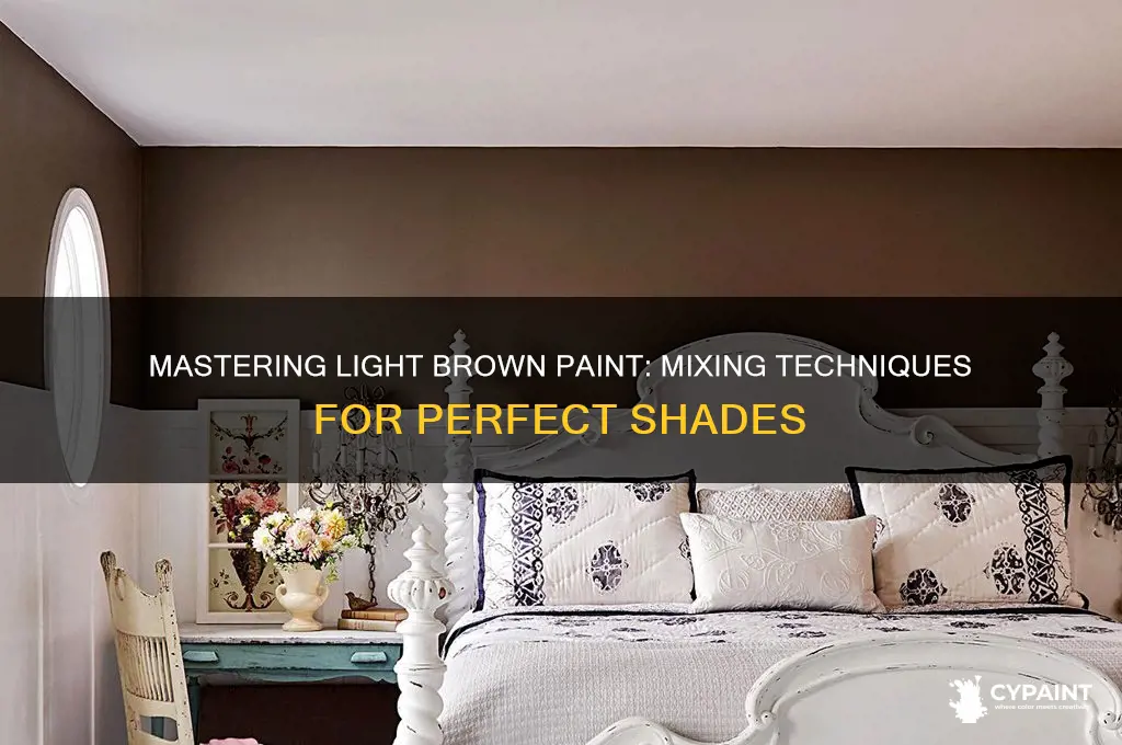 Mastering Light Brown Paint: Mixing Techniques For Perfect Shades | CyPaint