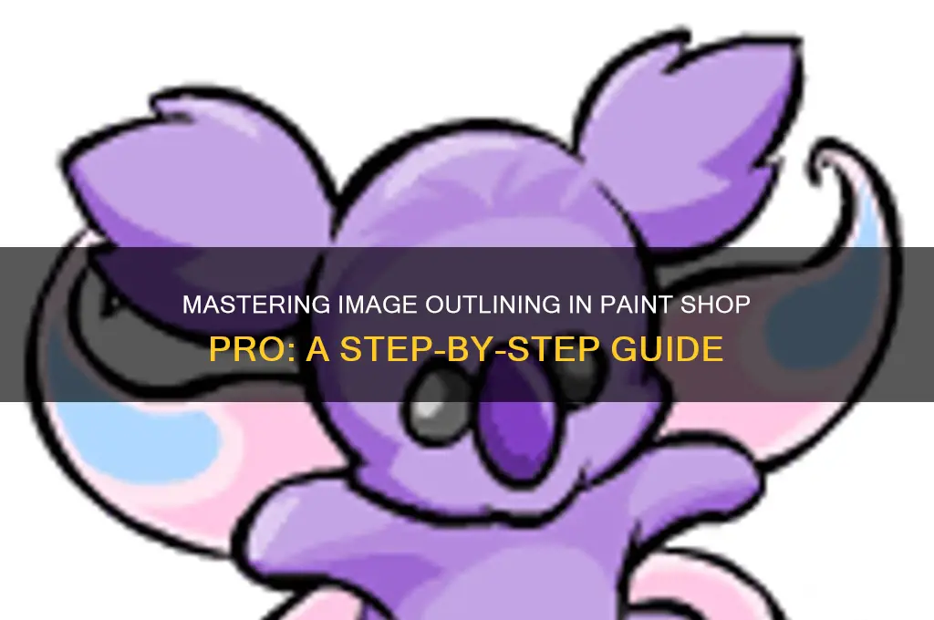 Mastering Image Outlining In Paint Shop Pro: A Step-By-Step Guide | CyPaint