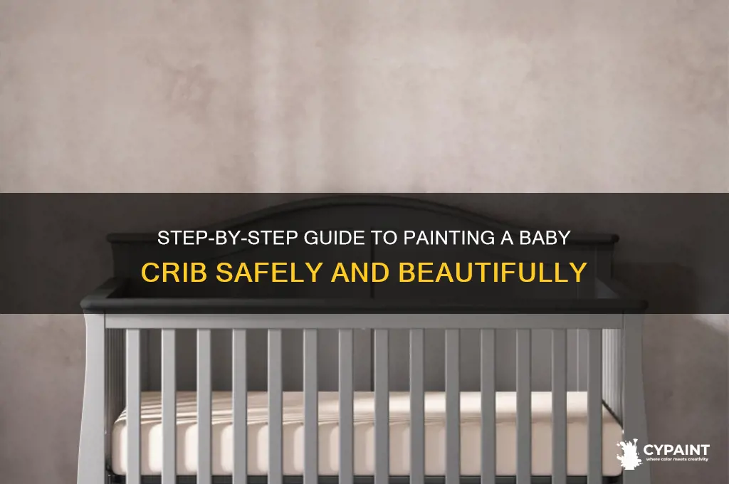 Step-By-Step Guide To Painting A Baby Crib Safely And Beautifully | CyPaint