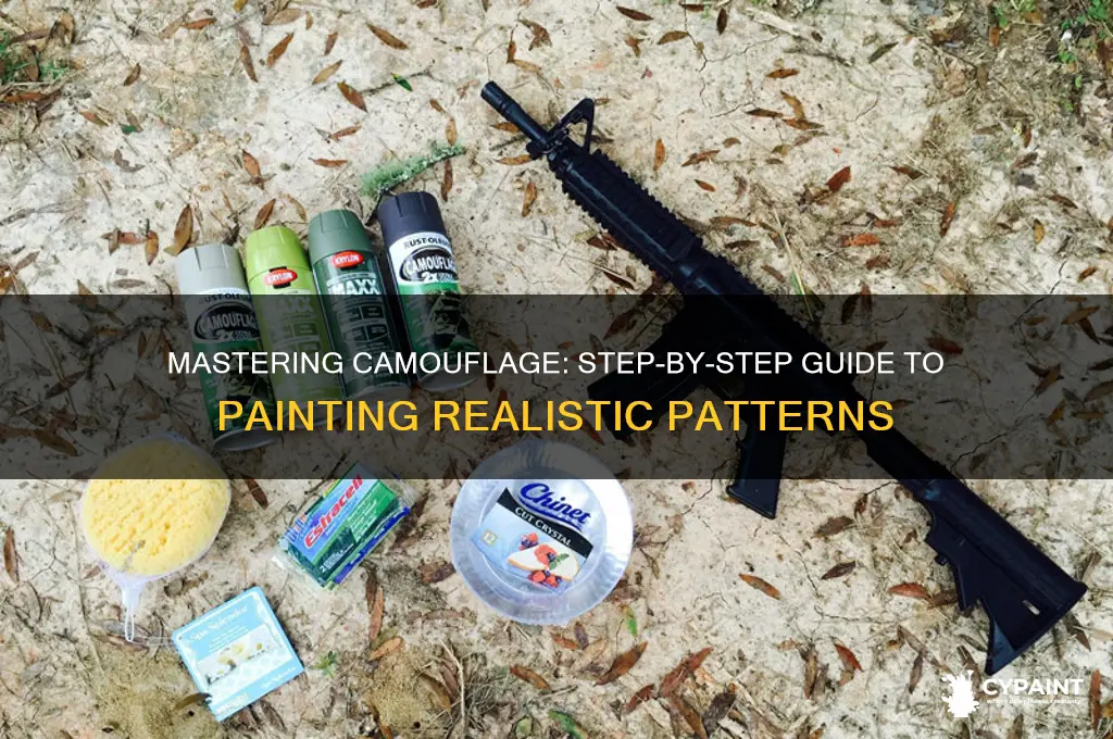 Mastering Camouflage: Step-By-Step Guide To Painting Realistic Patterns ...