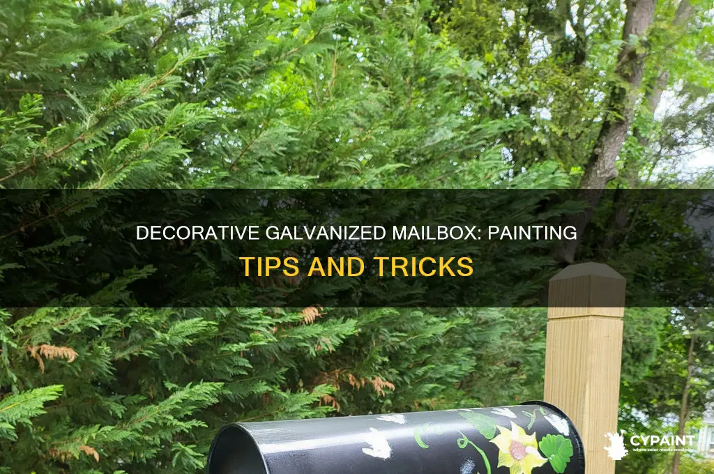 Decorative Galvanized Mailbox: Painting Tips And Tricks | CyPaint