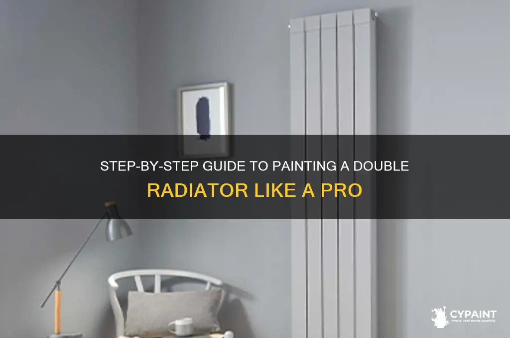 Step-By-Step Guide To Painting A Double Radiator Like A Pro | CyPaint