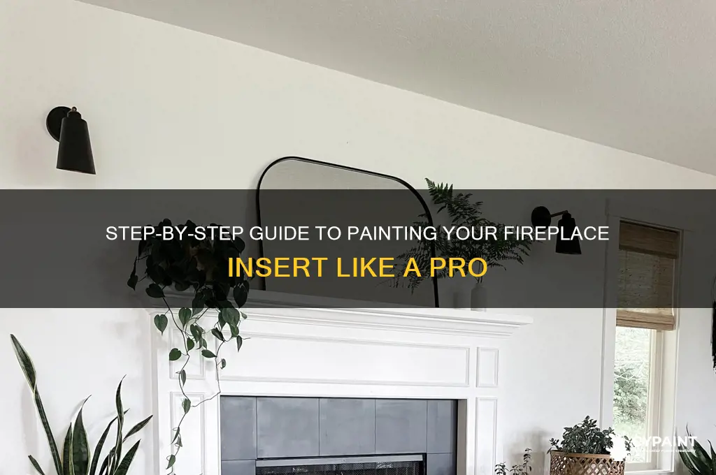 Step-By-Step Guide To Painting Your Fireplace Insert Like A Pro | CyPaint