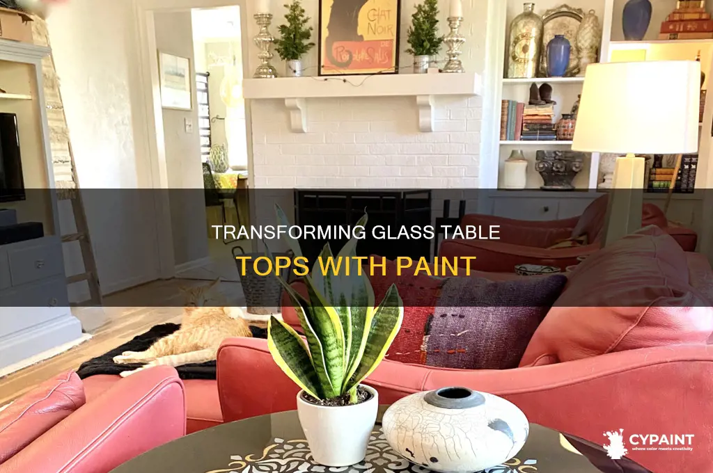 Transforming Glass Table Tops With Paint | CyPaint