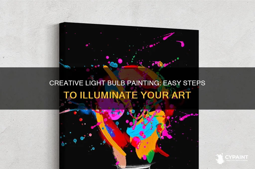 Creative Light Bulb Painting: Easy Steps To Illuminate Your Art | CyPaint