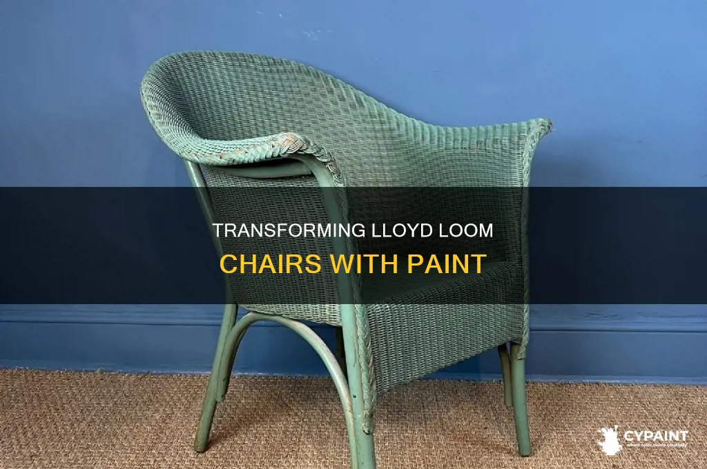 Transforming Lloyd Loom Chairs With Paint | CyPaint