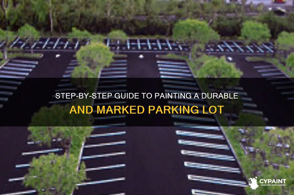 Step-By-Step Guide To Painting A Durable And Marked Parking Lot | CyPaint