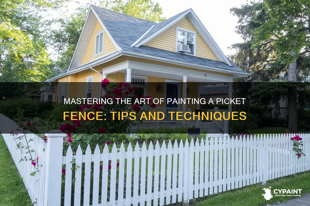 Mastering The Art Of Painting A Picket Fence: Tips And Techniques | CyPaint