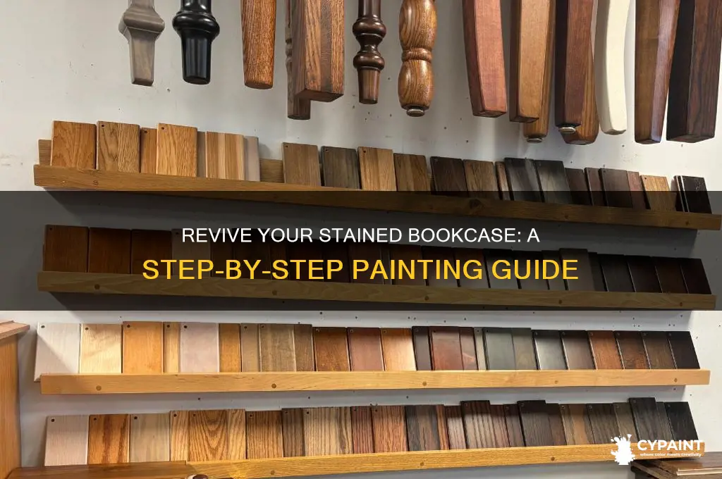 Revive Your Stained Bookcase: A Step-By-Step Painting Guide | CyPaint
