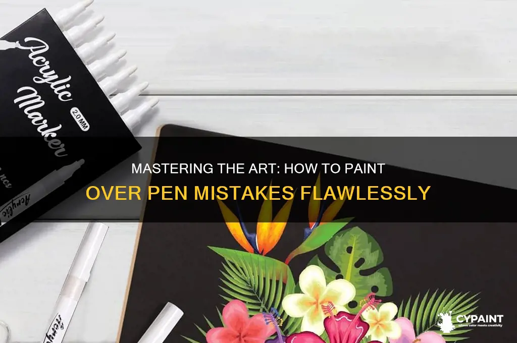 Mastering The Art: How To Paint Over Pen Mistakes Flawlessly | CyPaint