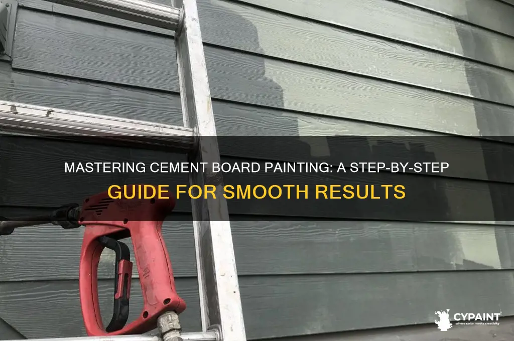 Mastering Cement Board Painting: A Step-By-Step Guide For Smooth ...