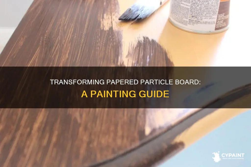 Transforming Papered Particle Board: A Painting Guide | CyPaint