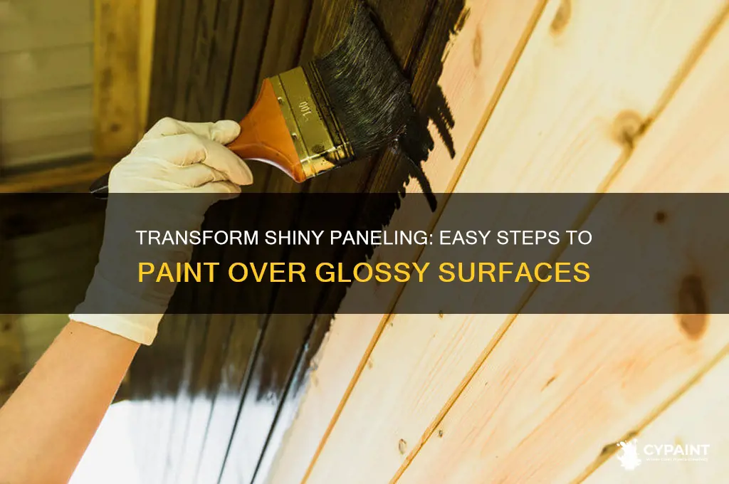 Transform Shiny Paneling: Easy Steps To Paint Over Glossy Surfaces ...