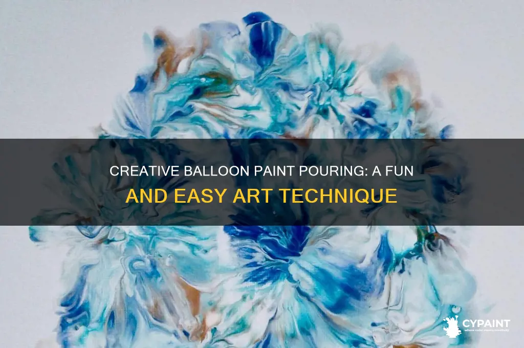 Creative Balloon Paint Pouring: A Fun And Easy Art Technique | CyPaint