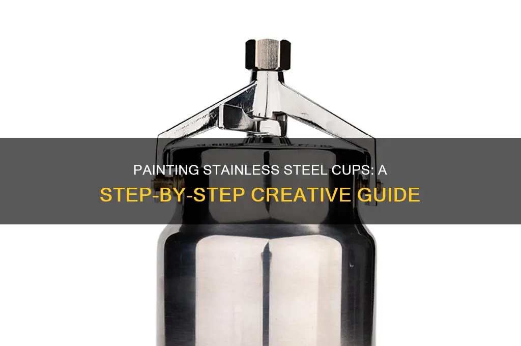 Painting Stainless Steel Cups: A Step-By-Step Creative Guide | CyPaint