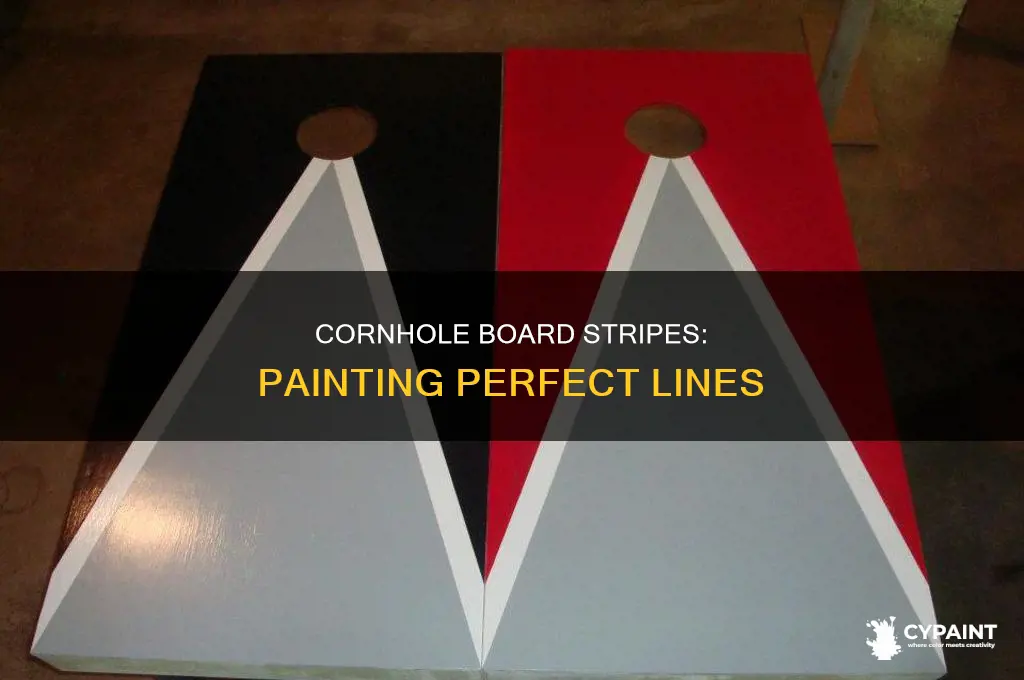Cornhole Board Stripes: Painting Perfect Lines | CyPaint