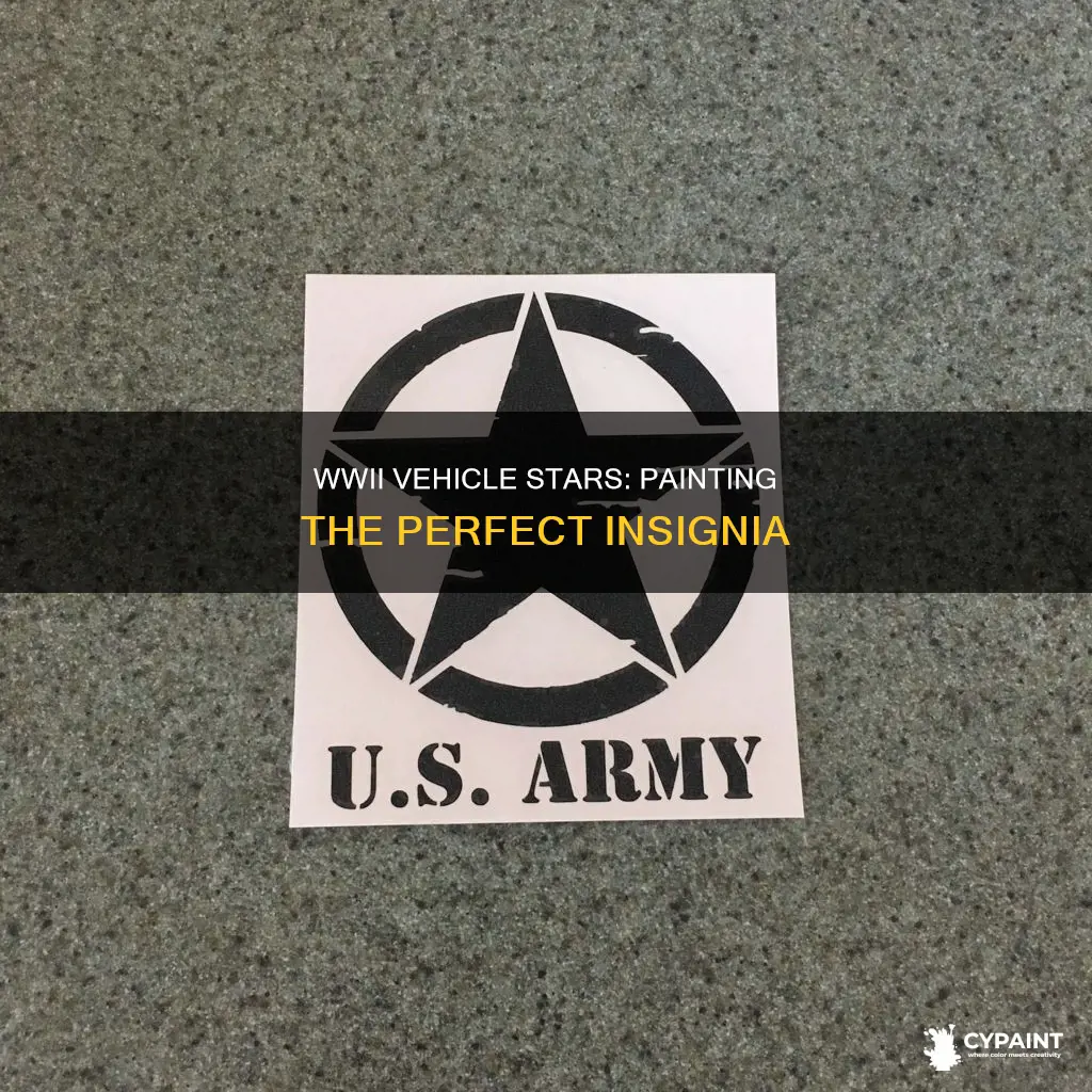 Wwii Vehicle Stars: Painting The Perfect Insignia | CyPaint