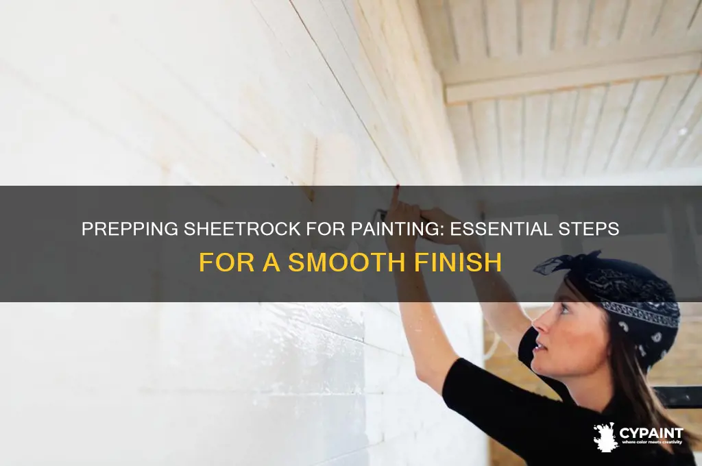 Prepping Sheetrock For Painting: Essential Steps For A Smooth Finish ...