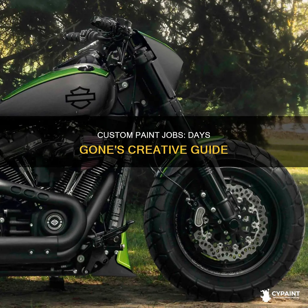 Custom Paint Jobs: Days Gone's Creative Guide | CyPaint