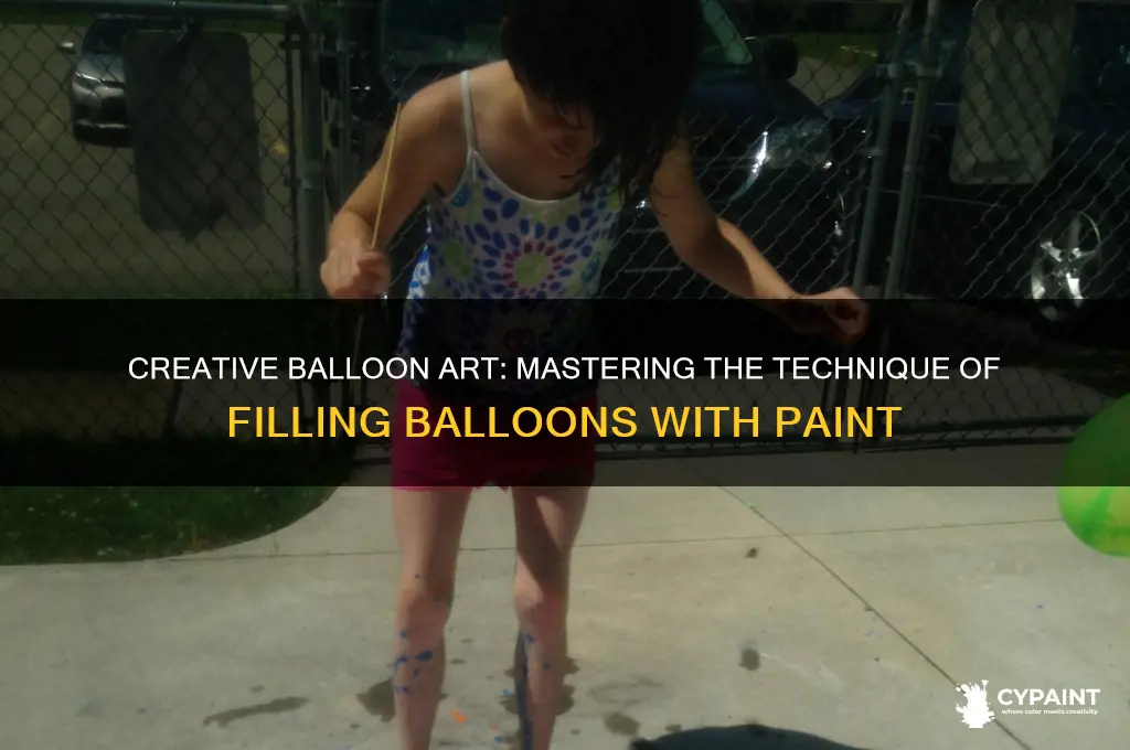 Creative Balloon Art: Mastering The Technique Of Filling Balloons With ...