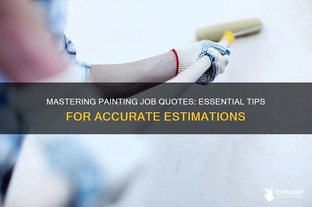 Mastering Painting Job Quotes: Essential Tips For Accurate Estimations ...