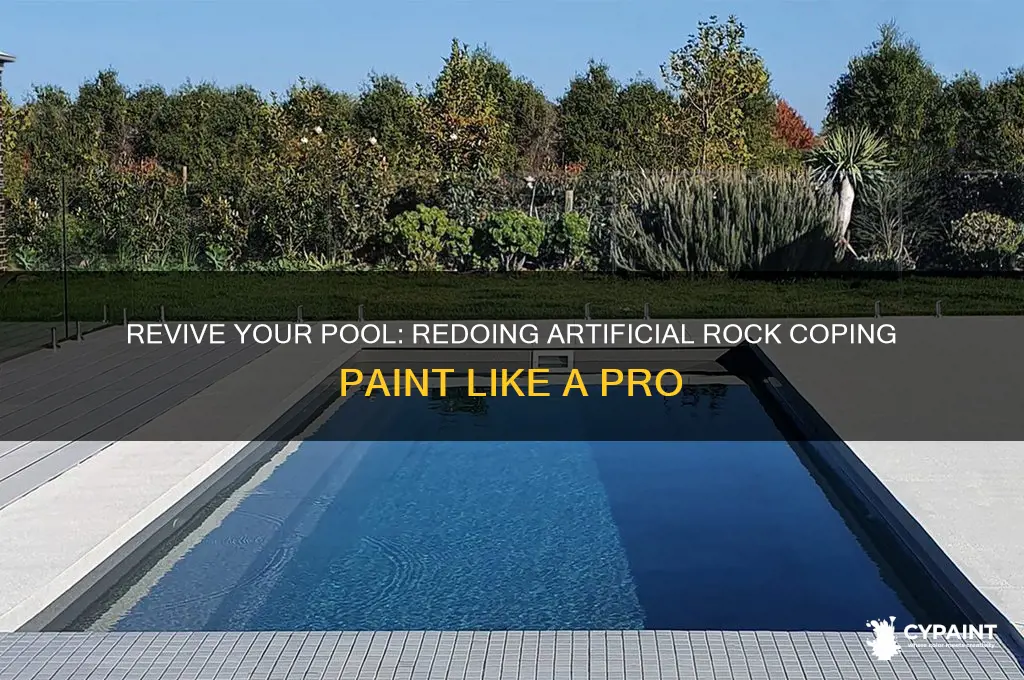 Revive Your Pool: Redoing Artificial Rock Coping Paint Like A Pro | CyPaint
