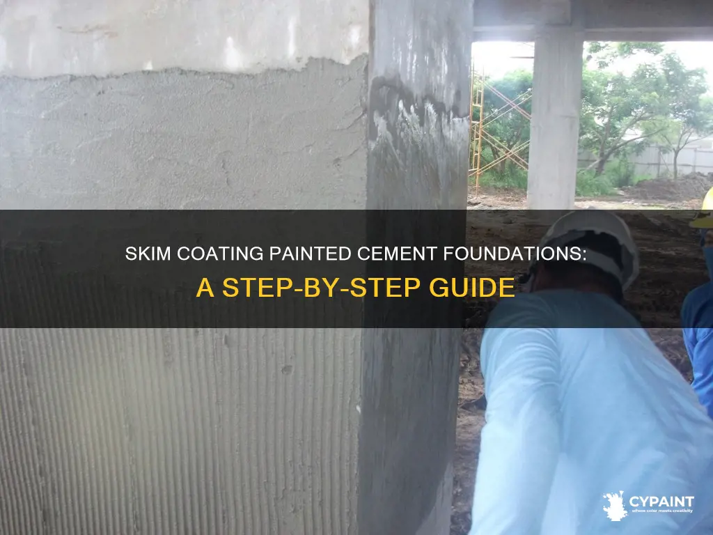 Skim Coating Painted Cement Foundations: A Step-By-Step Guide | CyPaint