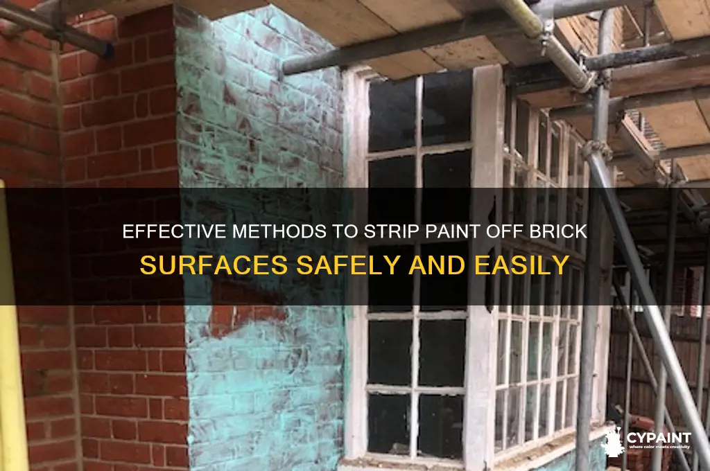 Effective Methods To Strip Paint Off Brick Surfaces Safely And Easily ...